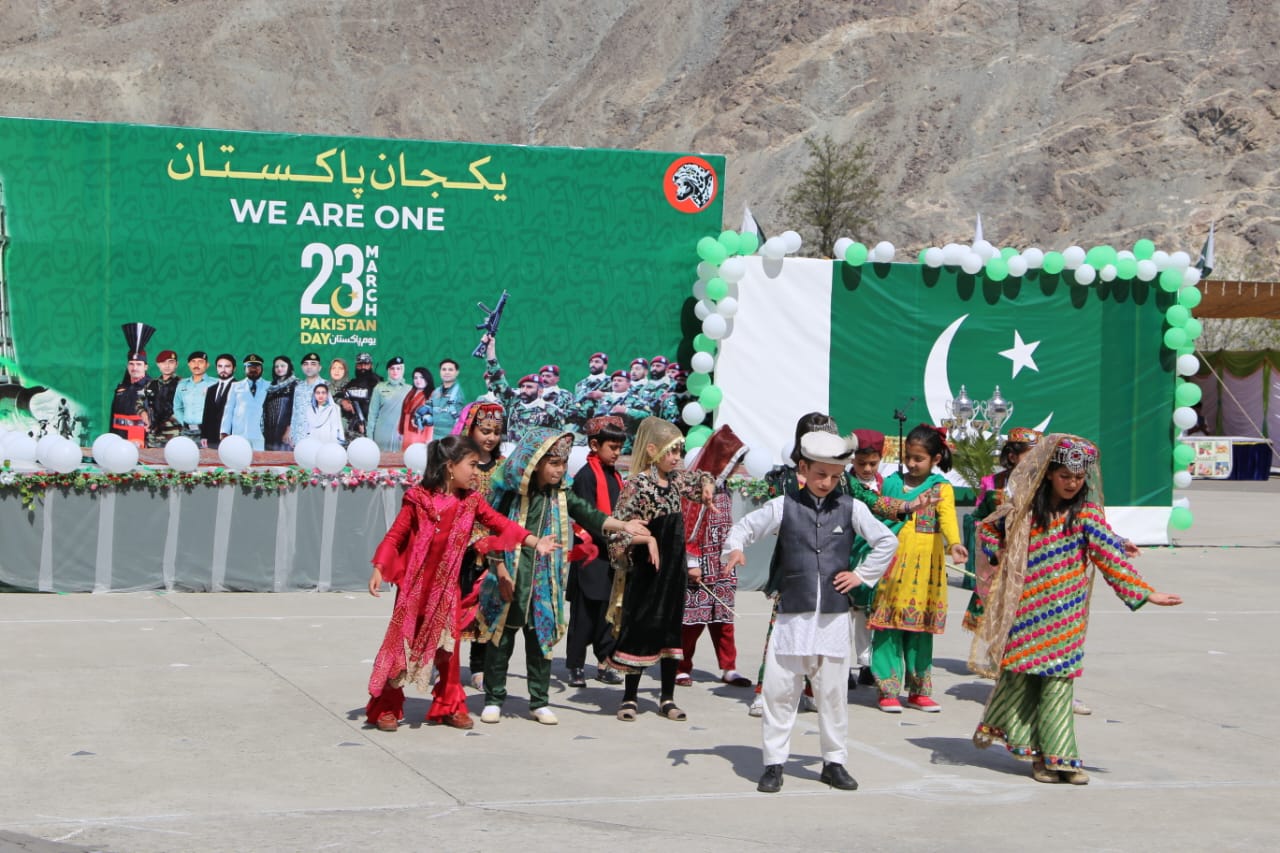 Milli Naghmas & Tableau competition at FCNA helipad in connection with ...