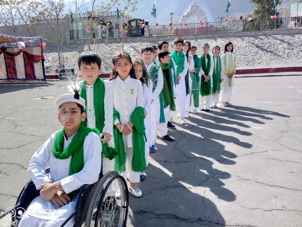 Milli Naghmas & Tableau competition at FCNA helipad in connection with ...